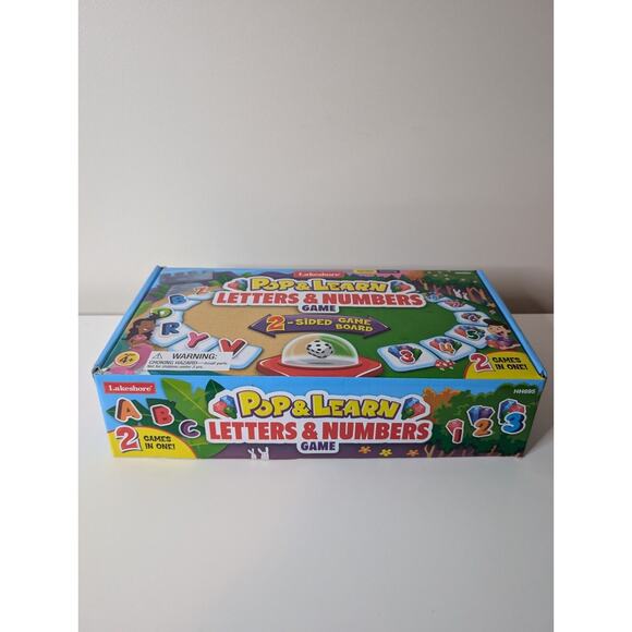 Lakeshore | Dining | Lakeshore Learning Pop Learn Letters Numbers ...